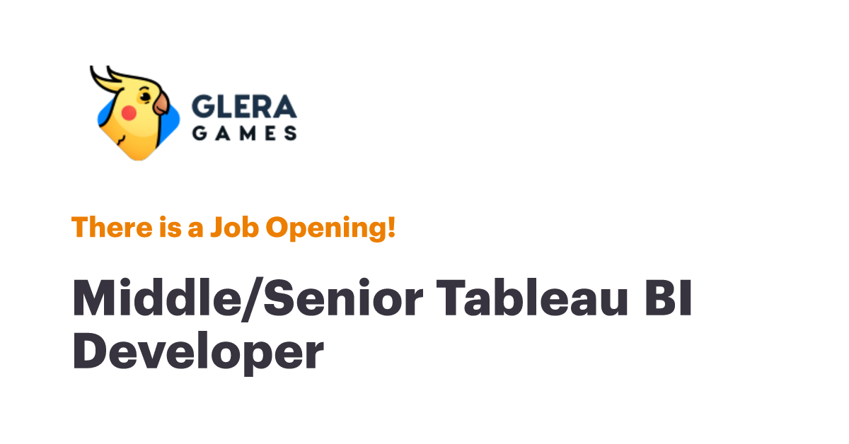 Glera Games Job Openings